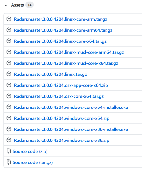 Radarr Installation - Servarr